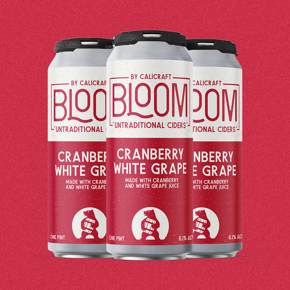 Bloom Cranberry White Grape - 4-Pack – Calicraft Brewing Co